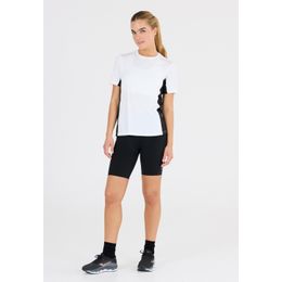 ELITE LAB Damen Funktionsshirt "Tech Elite X1", wei&szlig;, Gr. 38, unifarben, 93% Polyester, 7% Elasthan, Shirts, mit feuchtigkeitsregulierender