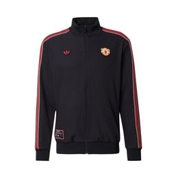 adidas Performance Athletic Zip-Up Hoodie 'Manchester United Terrace Icons' male Black size XL
