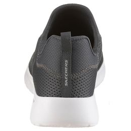 Skechers Herren Slip-On Sneaker "DYNAMIGHT", Gr. 45grau, Textil, Schuhe, Slipper, Sneaker mit Memory Foam