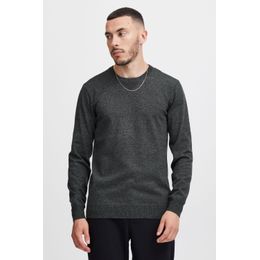 Blend Herren Strickpullover "BHCerstan"charcoal mix, Gr. XL, meliert, Feinstrick, 100% Polyester, Pullover, Stilvoller Strickpullover
