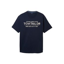 Tom Tailor Men + Shirt male Blue size 4XL