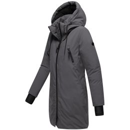 Navahoo Damen Wintermantel "Winterzart 14", grau, Gr. S, Obermaterial: 100% Polyester. Innenfutter 1: 100% Polyester. Innenfutter 2: 100% Polyester.