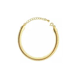 Rougemont Jewellery Bracelet 'Extravagantes Damen Snake Arband 18cm' female Gold size 18 cm