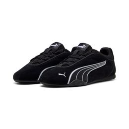 Puma Damen Sneaker "CATCH SOLEIL SD", Gr. 40, schwarz-wei&szlig;, Leder, colorblocking, Schuhe, mit Gummi-Laufsohle, mit SOFTFOAM+ Innensohle, mit Schn&uuml;rung