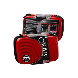 Bull's Bull's Sports Equipment ' Orbis HS Carbon Darttasche Dartbox Pfeilaufbewahrung Darts-Etui ' male Red size S
