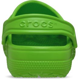 Crocs Jungen Clog "Classic K", Gr. 37gr&uuml;n, Croslite , unifarben, Schuhe, Sommerschuh, Hausschuh, Badeschuh mit schwenkbarem Fersenriemchen