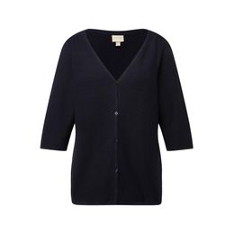 Ulla Popken Knit Cardigan female Blue size 42-44