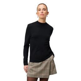 Zero Damen Strickpullover "Damen mit hohem Kragen"schwarz beauty, Gr. 44, unifarben, Strick, Obermaterial: 80% Viskose, 20% Polyamid, Pullover,