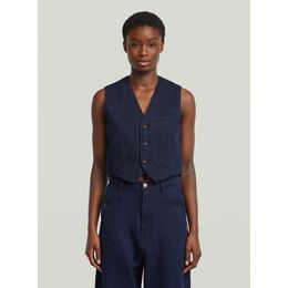 G-Star Raw G-STAR Damen Jeansjacke "Denim Weste"rinsed, Gr. XS, Obermaterial: 100% Baumwolle, Jacken