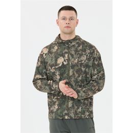 Endurance Herren Outdoorjacke "Braylen", gr&uuml;n, Gr. XL, bedruckt, 80% Polyester, 20% Elasthan, Jacken, mit reflektierenden Details