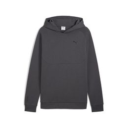 Puma Herren Kapuzensweatshirt "TECH HOODIE DK", grau, Gr. M, unifarben, Obermaterial: 82% Baumwolle, 18% Polyester, Sweatshirts, mit Kapuze, mit Cat