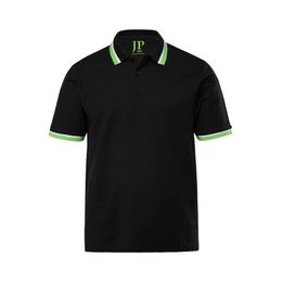 JP1880 Poloshirt Herren Gr&ouml;&szlig;e XL hellgr&uuml;n / schwarz / wei&szlig;
