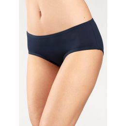 Vivance ACTIVE Damen Hipster, Gr. 32, blau, Microfaser, Obermaterial: 95% Polyamid, 5% Elasthan (LYCRA), unifarben, Unterhosen, aus weicher Microfaser