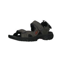 Keen Herren Sandale "Keen Wanderschuhe Leder/Textil", Gr. 44grau, schwarz, Leder, Textil, Schuhe