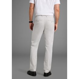 MAN'S WORLD MAN'S WORLD Herren Chinohosehellgrau, Gr. 50, Web, Obermaterial: 98% Baumwolle, 2% Elasthan, Hosen, leichte Struktur im Gewebe
