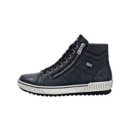 Remonte Damen Sneaker "Remonte Sneaker Leder", Gr. 44, blau, Leder, Schuhe