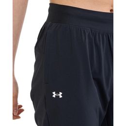 Under Armour Damen Trainingshose "RIVAL", schwarz, Gr. M, Obermaterial: 87% Polyester, 13% Elasthan, Hosen, mit Eingrifftaschen, aus leichtem Material