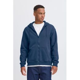 Blend Herren Kapuzenpullover "BHJuste", blau, Basic, Gr. L, unifarben, Sweatware, 60% Baumwolle, 40% Polyester, Pullover, Gem&uuml;tliche Sweatjacke mit