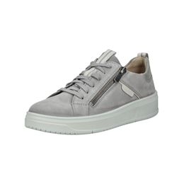 Legero Damen Sneaker "Legero Sneaker Veloursleder", Gr. 37,5, grau, Veloursleder, Schuhe