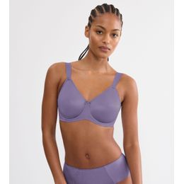 Triumph Damen Minimizer-BH "Essential Minimizer", Gr. 70lila, Microtouch, Obermaterial: 70% Polyamid, 30% Elasthan, BHs, schimmerndes