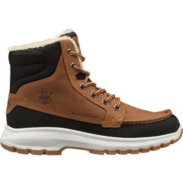 Helly Hansen Damen Winterstiefel "GARIBALDI V3", Gr. 40new wheat, schwarz, soccer, Leder, Schuhe, wasserdichtes Leder, gef&uuml;ttert, Schn&uuml;rstiefel,