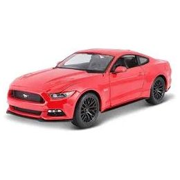 Maisto 31197 - Modellauto - Ford Mustang '15 (rot, Ma&szlig;stab 1:18)