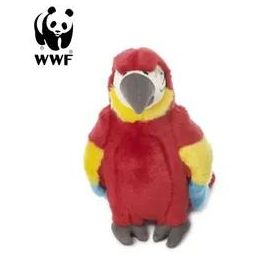 WWF - Pl&uuml;schtier - Hellroter Ara Papagei (18cm)