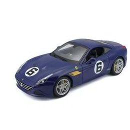 Bburago 18-76104 - Modellauto - Ferrari California T The Sunoco (blau, Ma&szlig;stab 1:18)