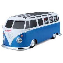 Maisto Tech 81144 - Ferngesteuertes Auto - VW Van Samba (blau/wei&szlig;, Ma&szlig;stab 1:24)