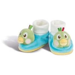 Nici 43944 - Fritz der Spatz - Babyschuhe mit Rassel