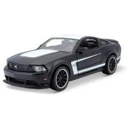 Maisto 31269 - Modellauto - Ford Mustang Boss 302 (mattschwarz, Ma&szlig;stab 1:24)