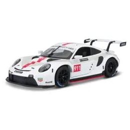 Bburago 18-38000 - Modellauto - Porsche 911 RSR (wei&szlig;, Ma&szlig;stab 1:43)