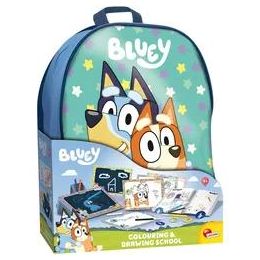 Lisciani 104604 - Bluey Mal und Zeichenschule mit Rucksack