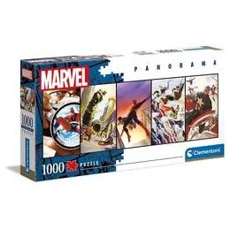 Clementoni 39611 - Panorama Puzzle - Marvel (1000 Teile)