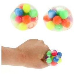 Toi-Toys - Quetsch-Ball gef&uuml;llt mit bunten B&auml;llchen