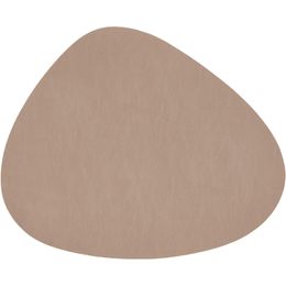 Platzset stuco "Kaja - Stone-Shape", beige (natur), B:37cm L:44cm, Obermaterial: 82% PVC, 18% Polyester, Platzsets