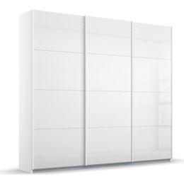 Schwebet&uuml;renschrank Rauch "Kleiderschrank Schrank Garderobe W&auml;scheschrank Ankleide OTELI", wei&szlig; (wei&szlig;, hochglanz wei&szlig;), B:203cm H:210cm T:68cm, Holzwerkstoff, Schr&auml;nke, Schwebet&uuml;renschrank, in verschiedenen Dekor- und Hochglanzfarben