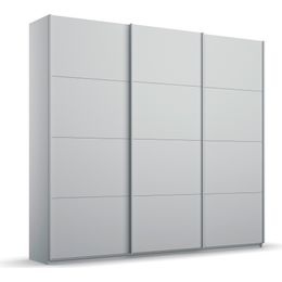 Schwebet&uuml;renschrank Rauch "Kleiderschrank Schrank Garderobe W&auml;scheschrank Ankleide OTELI", grau (seidengrau), B:203cm H:210cm T:68cm, Holzwerkstoff, Schr&auml;nke, Schwebet&uuml;renschrank, in verschiedenen Dekor- und Hochglanzfarben