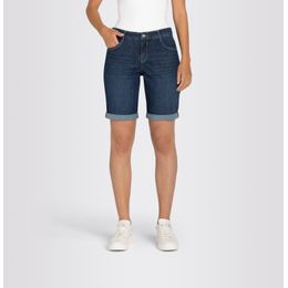 Bermudas MAC, Damen, Gr. 36, N-Gr, n. basic wash, Denim/Jeans, Obermaterial: 97% Baumwolle, 3% Elasthan, gerade, Hosen Bermudas, aus sehr leichter, sommerlicher Qualit&auml;t mit softem Griff