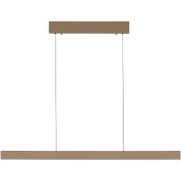 Paul Neuhaus LED Pendelleuchte "Adriana Square", bronze, 6, H: 60cm, 1 Stk., Leuchten, Touchdimmer, CCT 2700-5000K, getrennt schaltbar, Memory, Comfort -Lift, LED Pendelleuchte
