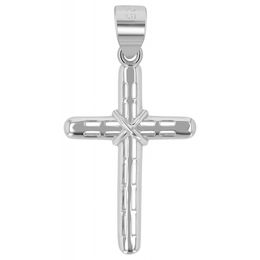 Adelia&acute;s Kettenanh&auml;nger ADELIA&acute;S "eleganter Kreuz Anh&auml;nger aus 925 Sterling Silber", silber, Schmuckanh&auml;nger, Damen, Silber 925 (Sterlingsilber), Kettenanh&auml;nger