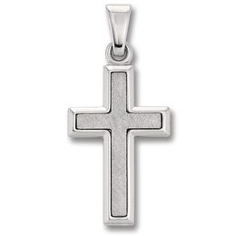 Kettenanh&auml;nger ONE ELEMENT "Kreuz Anh&auml;nger aus 925 Silber Kreuz Anh&auml;nger aus 925 Silber", silber, Schmuckanh&auml;nger, Damen, Silber 925 (Sterlingsilber), Kettenanh&auml;nger, Ausdruck von Individualit&auml;t &ndash; dezent, bedeutungsvoll, nah am Herzen