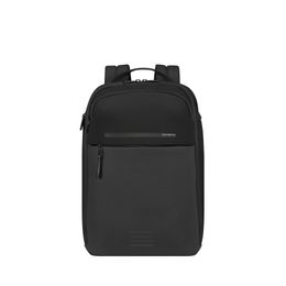 Laptoprucksack Samsonite "MODERNY 15,6 Zoll", Gr. B/H/T: 28cm x 44cm x 18cm, schwarz, Polyester, Rucks&auml;cke Laptoprucksack, Gesch&auml;ftsrucksack, Freizeitrucksack mit vielen F&auml;chern