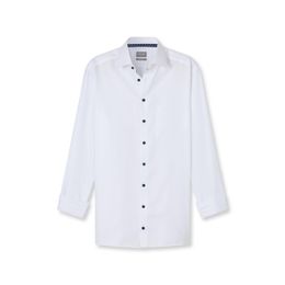 OLYMP Herren Businesshemd "OLYMP Luxor, Comfort Fit, New Kent"wei&szlig;, Gr. 39, 100% Baumwolle, Hemden