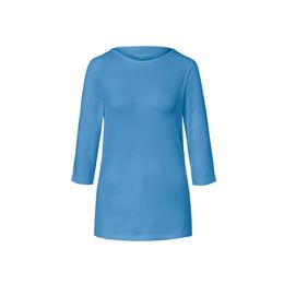 Tchibo - Shirt mit 3/4-Arm - Damen - Gr. XL - hellblau