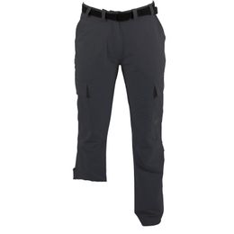 Outdoorhose DEPROC Active "KENTVILLE MEN 4-Wege-Stretch Roll-Up", Herren, Gr. M, Normalgr&ouml;&szlig;en, grau (anthra), 95% Polyester; 5% Elastan, Hosen Outdoorhose, auch in Gro&szlig;en Gr&ouml;&szlig;en