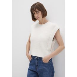 Pullunder Mavi "KNITTED SWEATER", Damen, Gr. L, oatmeal melange, Stoff, 43% Acryl, 38% Polyamid, 19% Polyester, normal normal, Rundhals, normaler Saum, Pullover Pullunder, Pullunder Grobstrick