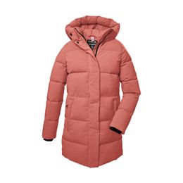 G.I.G.A. by Killtec Steppmantel "GW 1 WMN QLTD PRK", Damen, Gr. 38, apricot, Obermaterial: 100% Polyester;Futter: 100% Polyester;F&uuml;llung: 100% Polyester, G.I.G.A. DX BY KILLTEC, M&auml;ntel Steppmantel, Damen Steppparka, winddicht, wasserabweisend, 10.000 mm Wassers&auml;ule