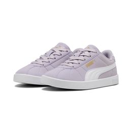 Sneaker Puma "CLUB II PS", Damen, Gr. 33, wei&szlig; (lila crush, Puma wei&szlig;), Synthetik, unifarben, Schuhe Sneaker