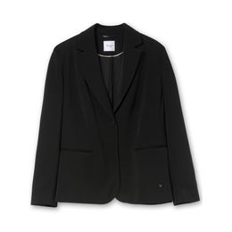 sheego Blazer Damen Gr&ouml;&szlig;e 52 schwarz